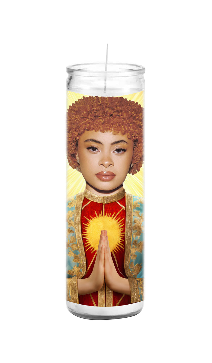 Ice Spice Celebrity Prayer Candle – Celeb Prayer Candles