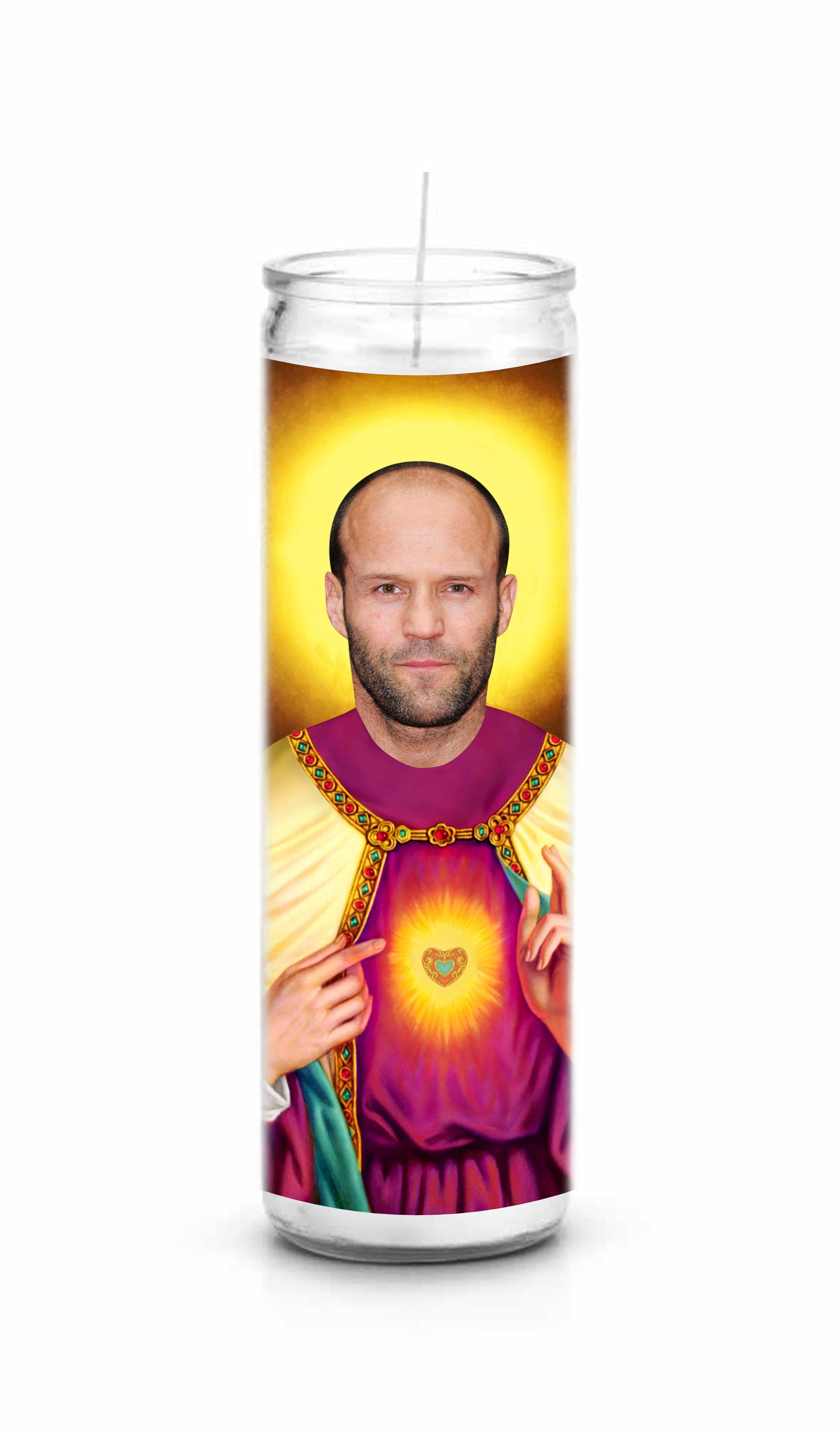 Jason Statham Celebrity Prayer Candle – Celeb Prayer Candles