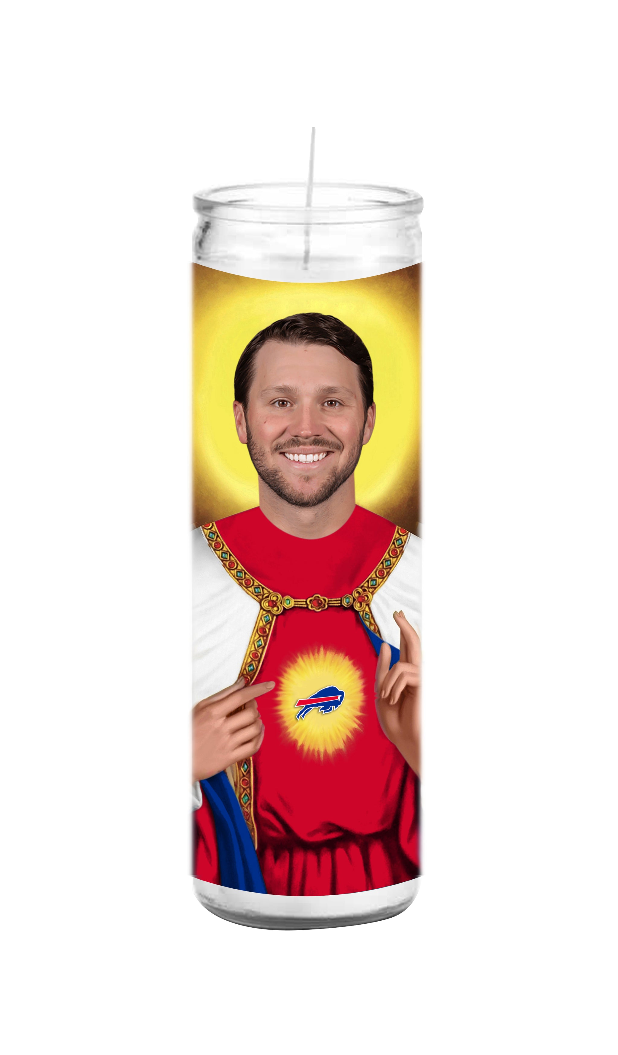 Josh Allen Celebrity Prayer Candle – Celeb Prayer Candles