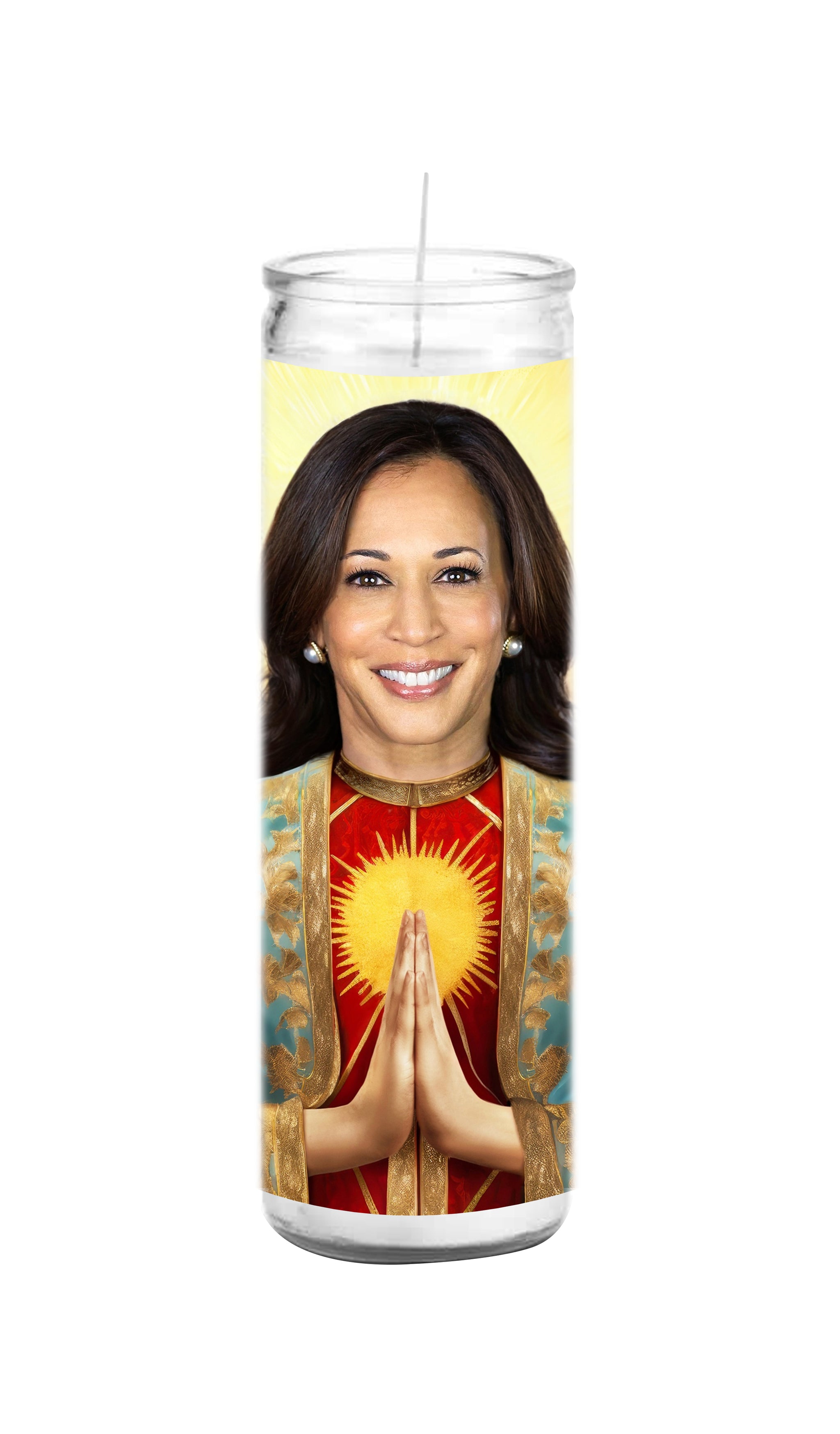 Kamala Harris Celebrity Prayer Candle – Celeb Prayer Candles