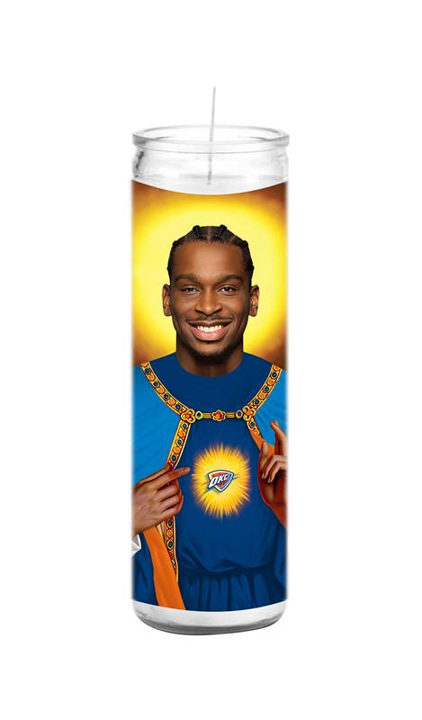Shai Gilgeous-Alexander Celebrity Prayer Candle – Celeb Prayer Candles