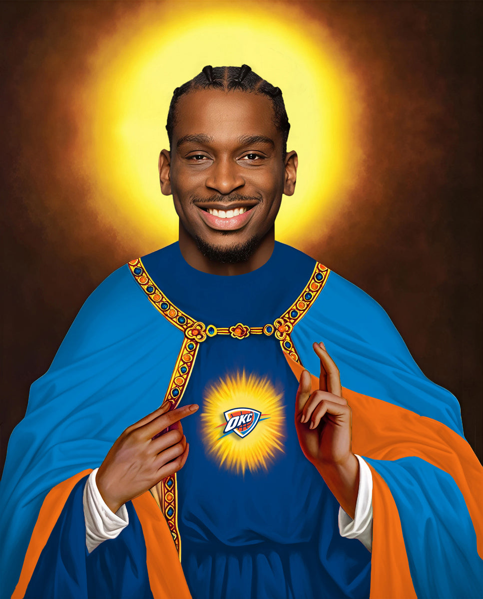 Shai Gilgeous-Alexander Celebrity Prayer Candle – Celeb Prayer Candles