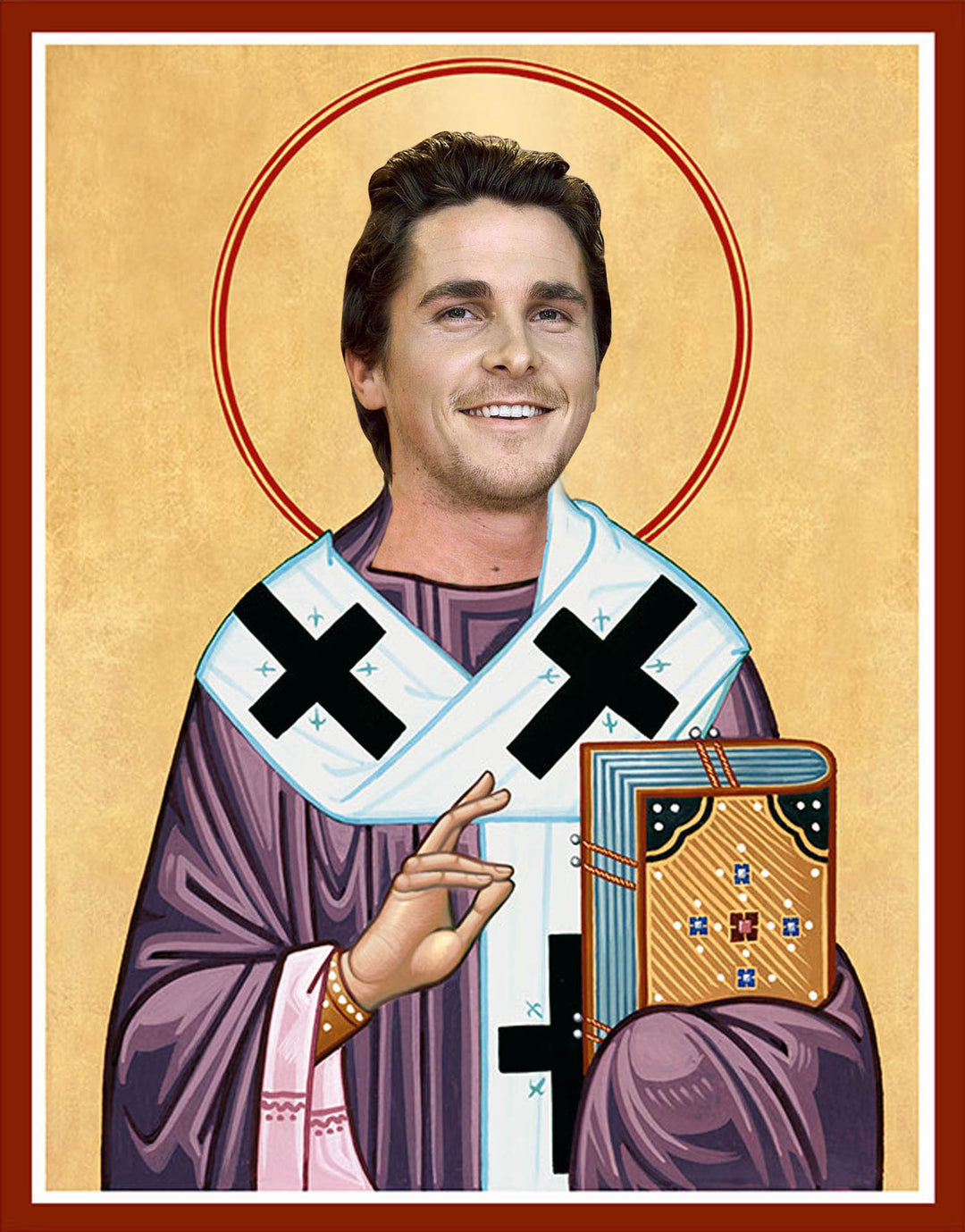 Christian Bale Celebrity Prayer Candle – Celeb Prayer Candles