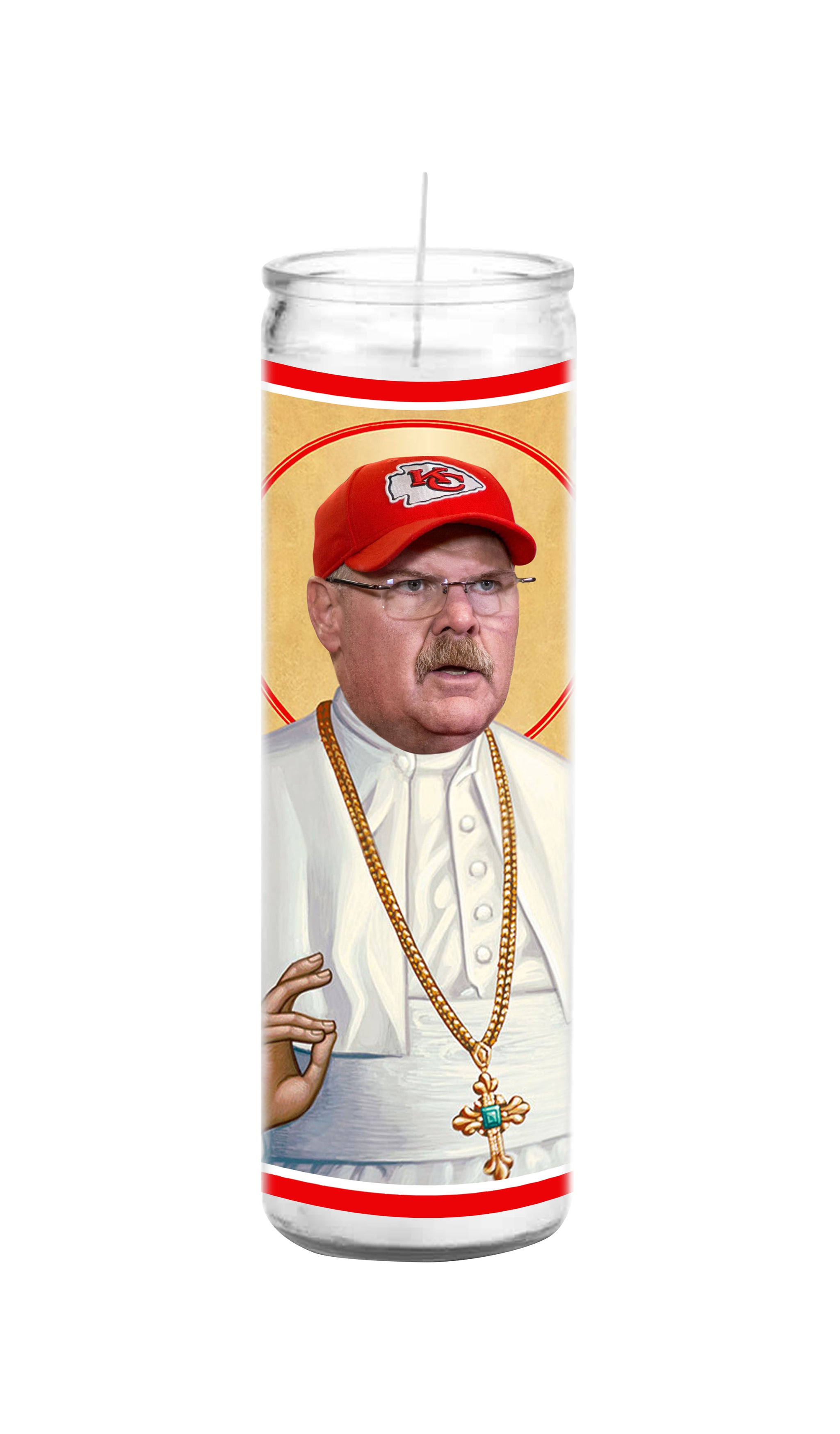 Andy Reid Celebrity Prayer Candle – Celeb Prayer Candles