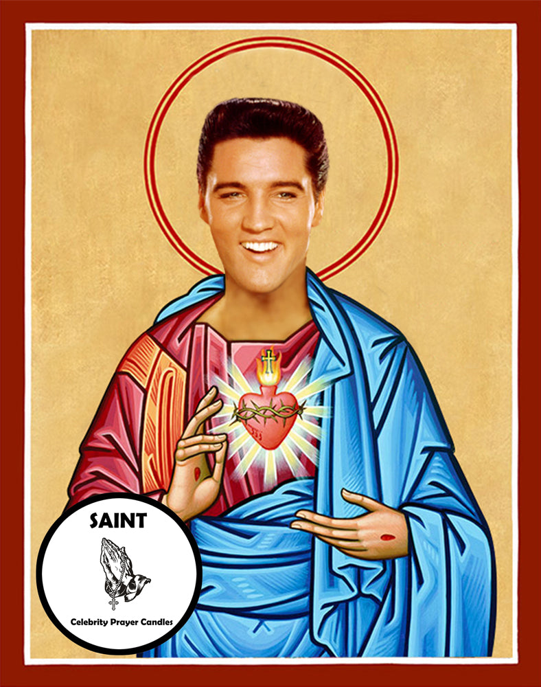Elvis Presley Celebrity Prayer Candle – Celeb Prayer Candles