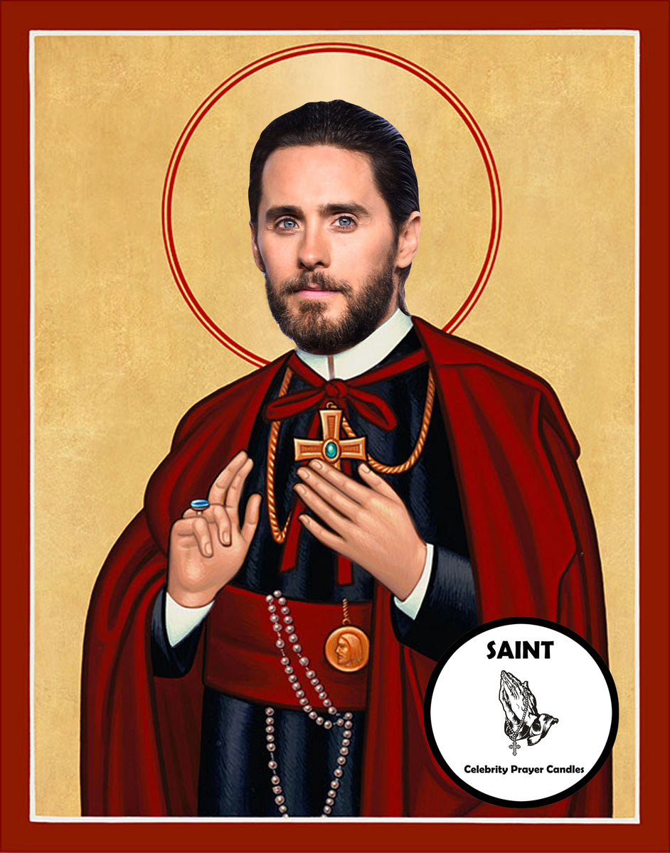 Jared Leto Celebrity Prayer Candle – Celeb Prayer Candles