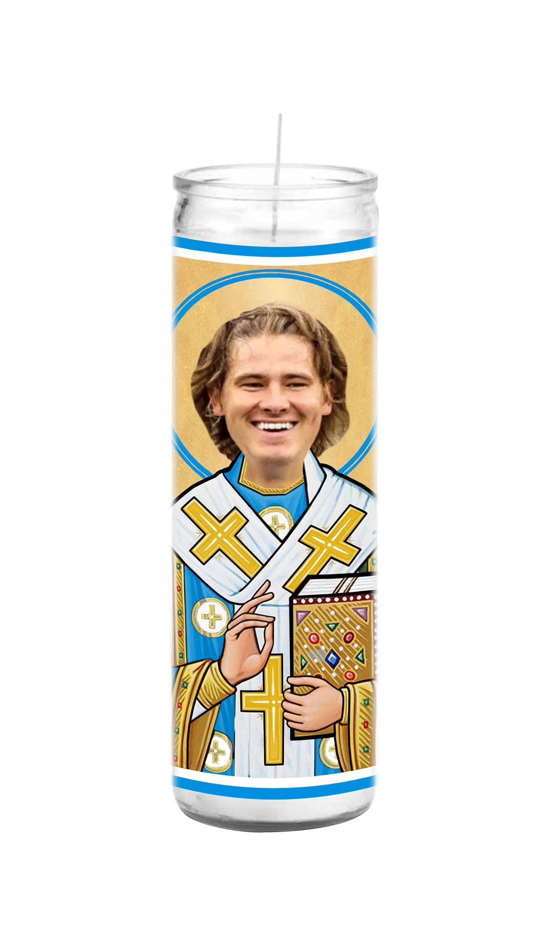 Justin Herbert Celebrity Prayer Candle – Celeb Prayer Candles