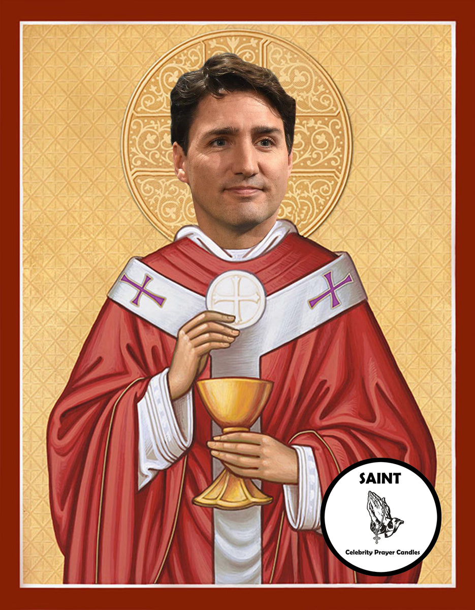 Justin Trudeau Celebrity Prayer Candle – Celeb Prayer Candles