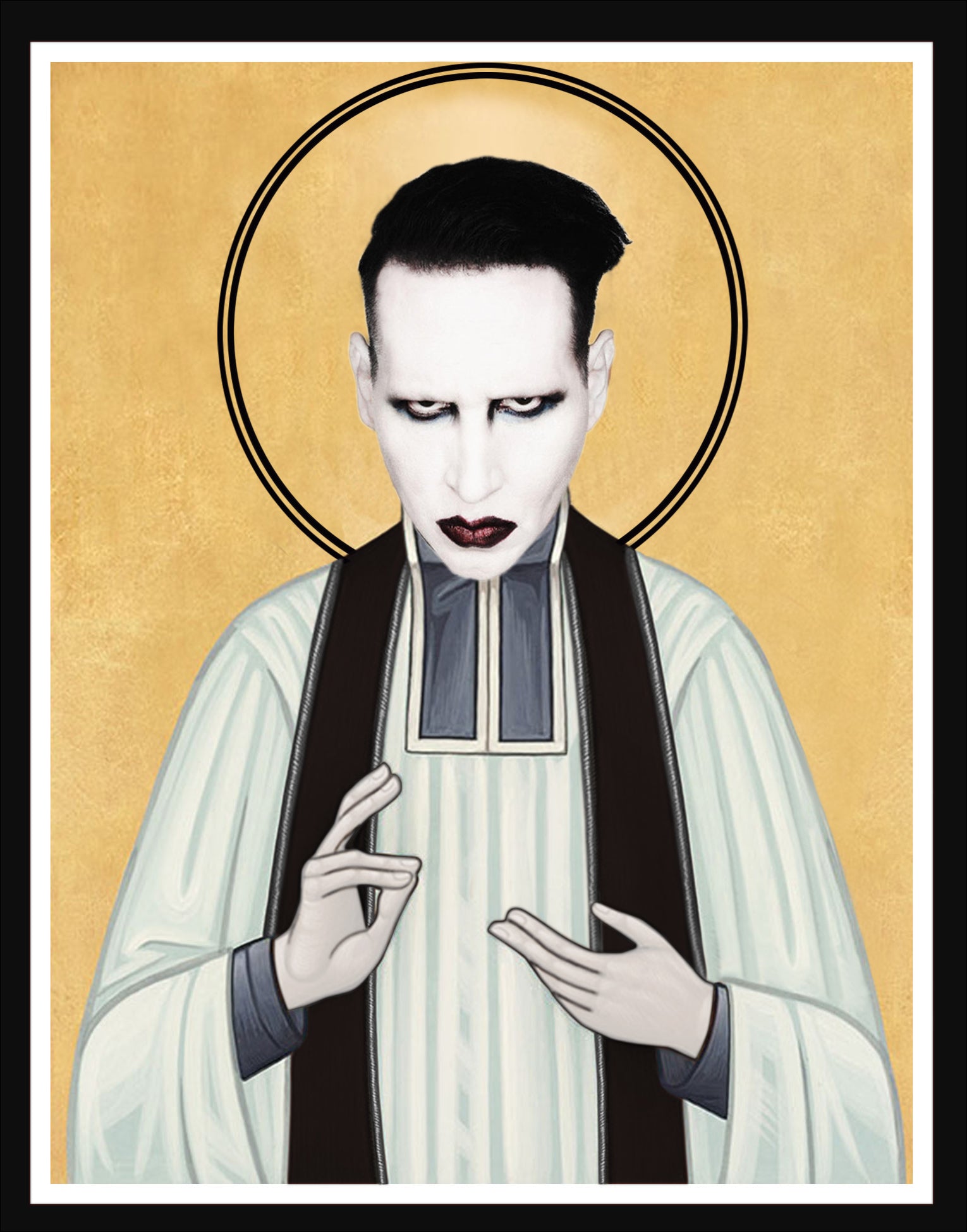 Marilyn Manson Celebrity Prayer Candle – Celeb Prayer Candles