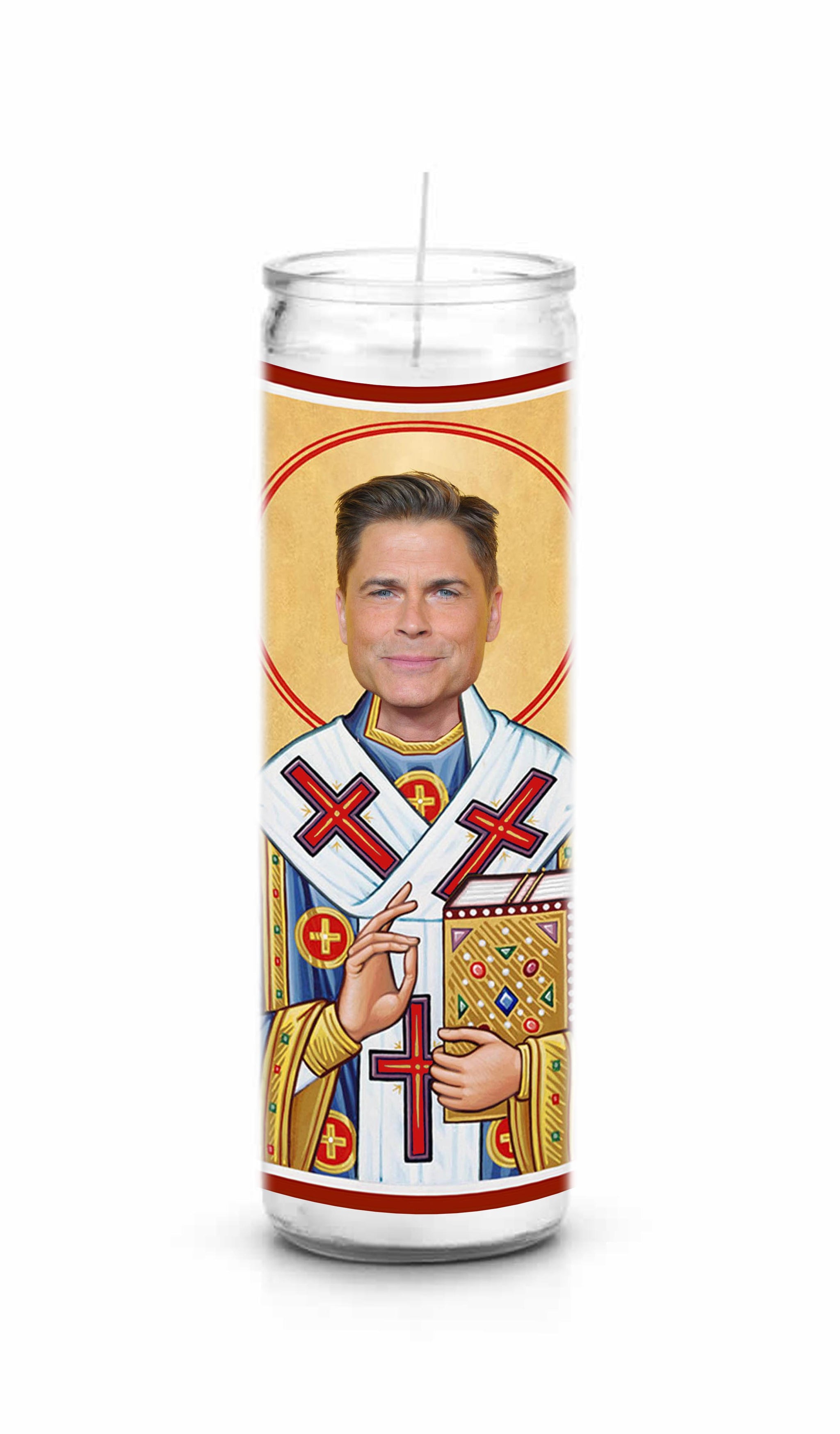 Rob Lowe Celebrity Prayer Candle – Celeb Prayer Candles